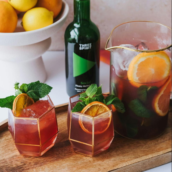 Vibey Iced Tea | Three Spirit Drinks – Three Spirit US