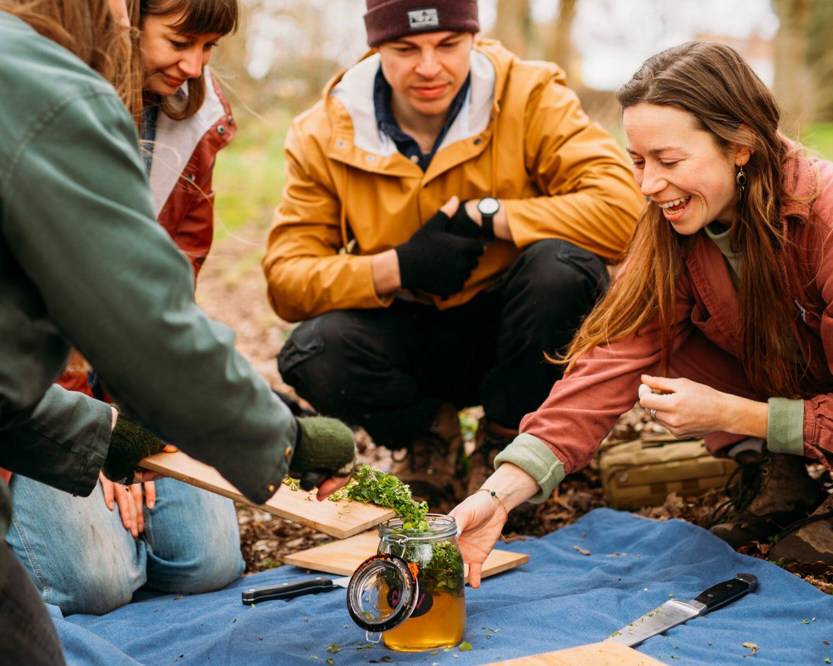 Foraging finds and medicinal plants with Maria Fernandez Garcia of Hea ...